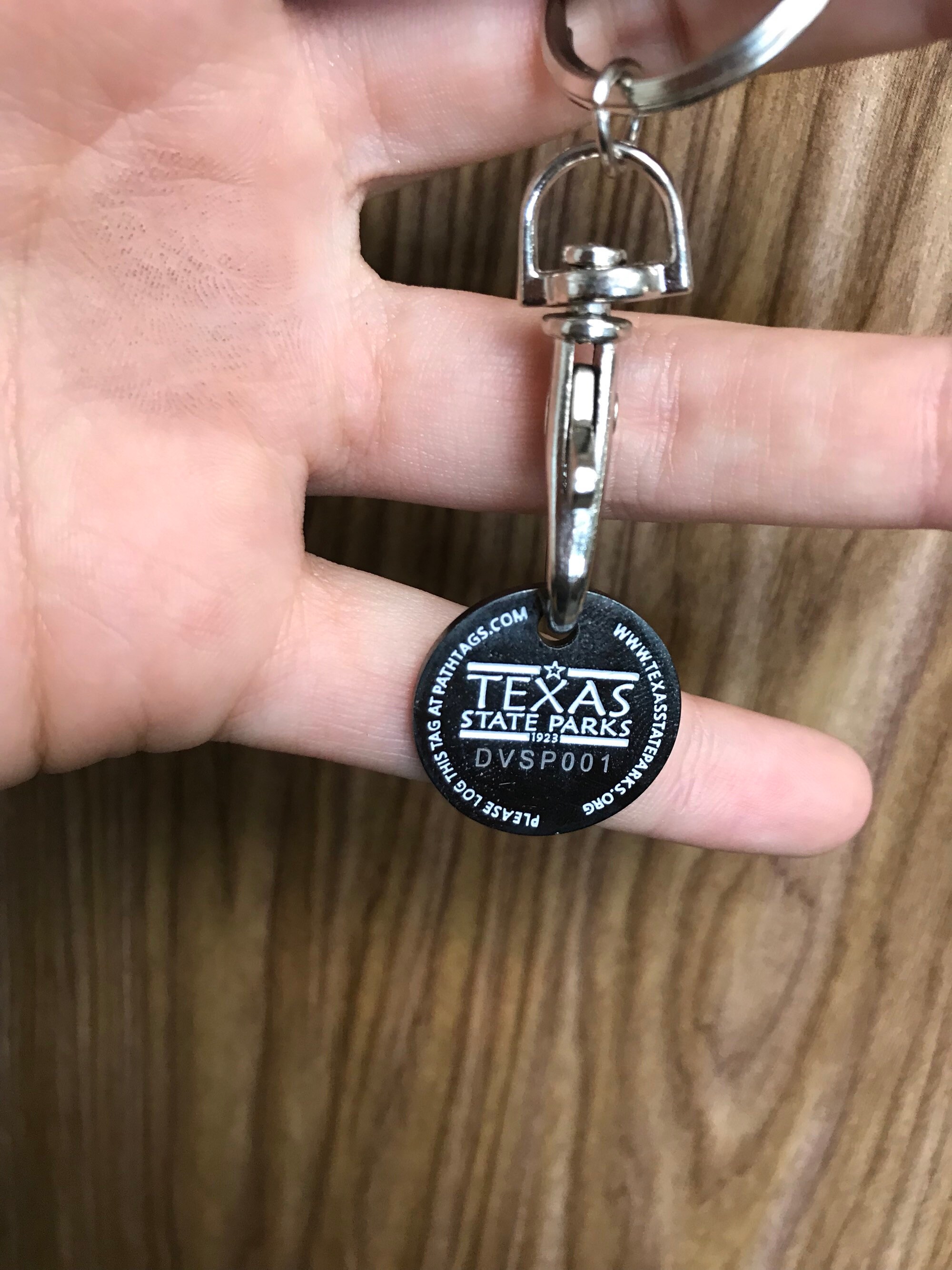 Dinosaur Valley State Park Path Tag Collectible - Etsy