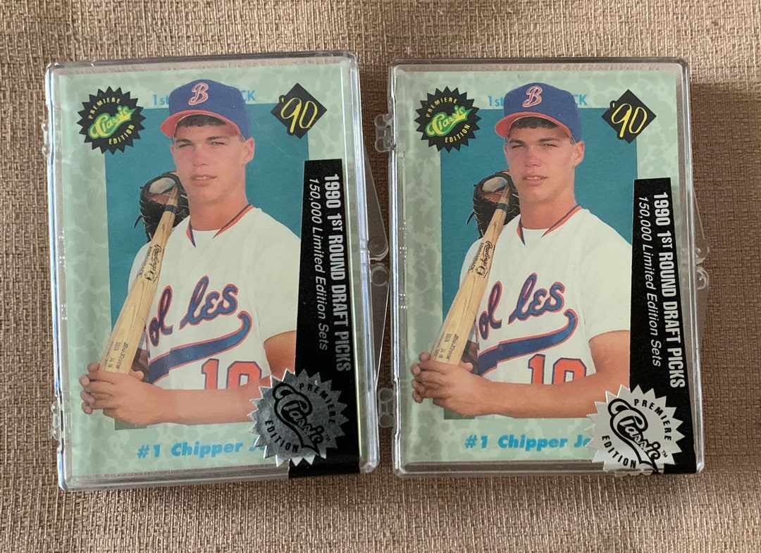 Collectible, Limited Edition, 1990 Classic Baseball Cards - Etsy