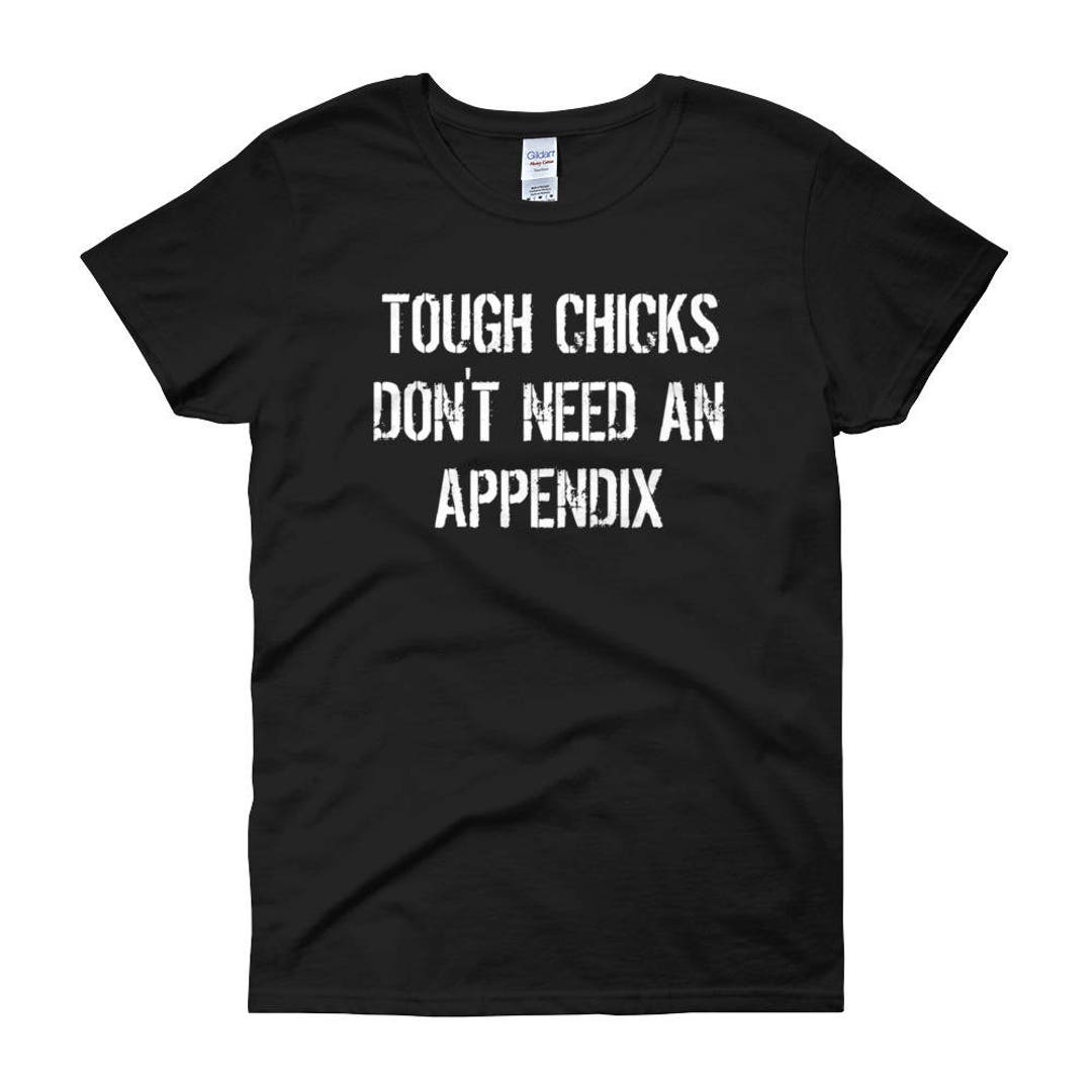 Women's Appendix Removal Surgery Gift Short Sleeve T-shirt - Etsy