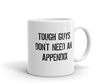 Appendix Removal Surgery Get Well Gift Mug Appendectomy Mug | Etsy