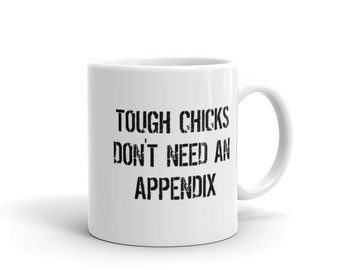 Appendix Removal Surgery Get Well Gift Mug Appendectomy Mug | Etsy