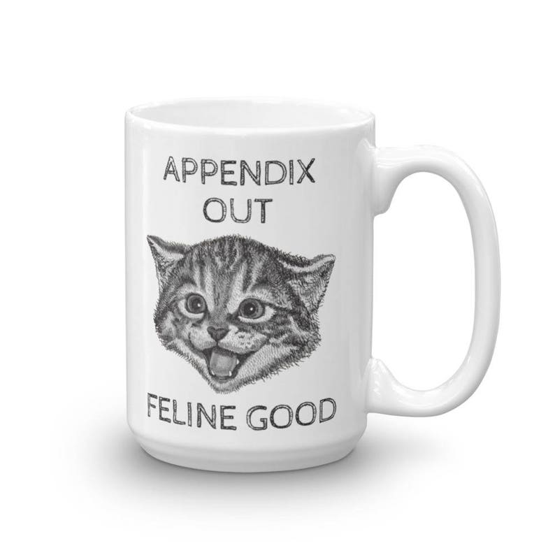 Appendix Removal Surgery Gift Mug - Etsy