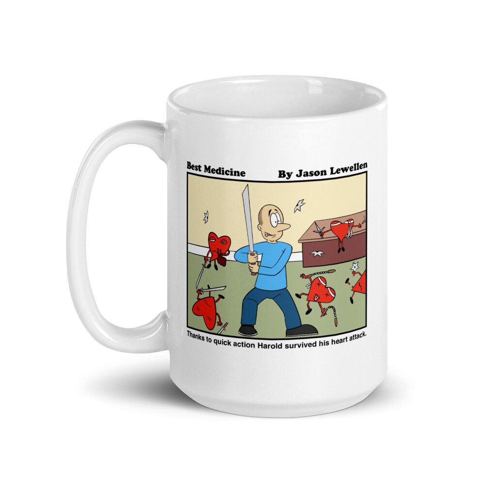 Heart Attack Survivor Funny Get Well Gift Mug - Etsy