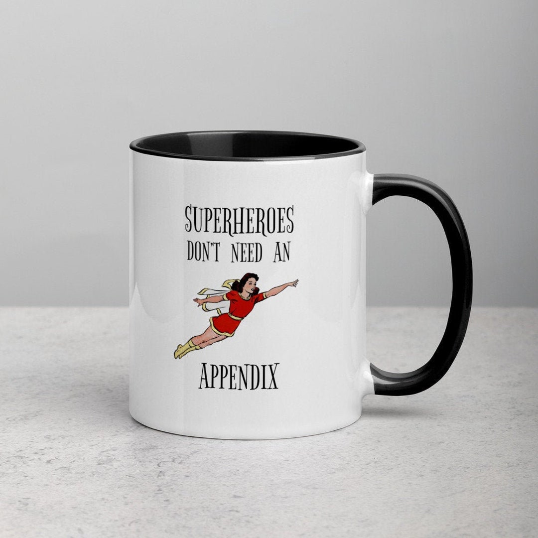 Appendix Removal Surgery Appendectomy Gift - Superhero Design - Etsy