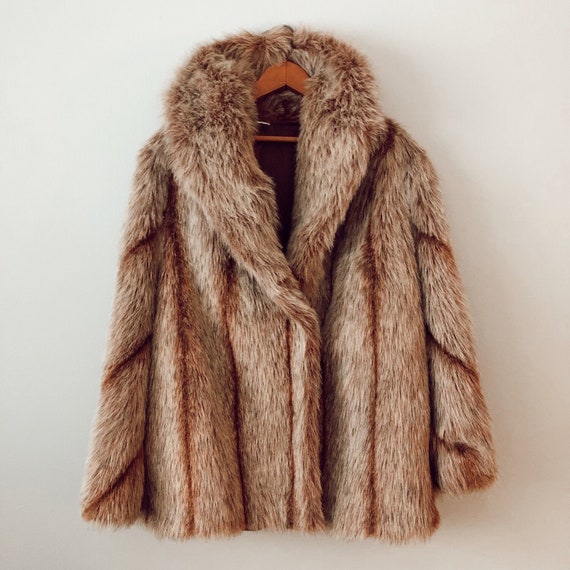 Vintage faux fur coat - Gem