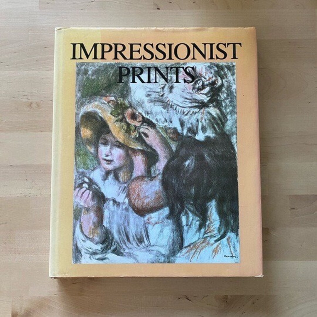 RARE 1979 Hardcover Impressionist Prints Art History Books Vintage ...
