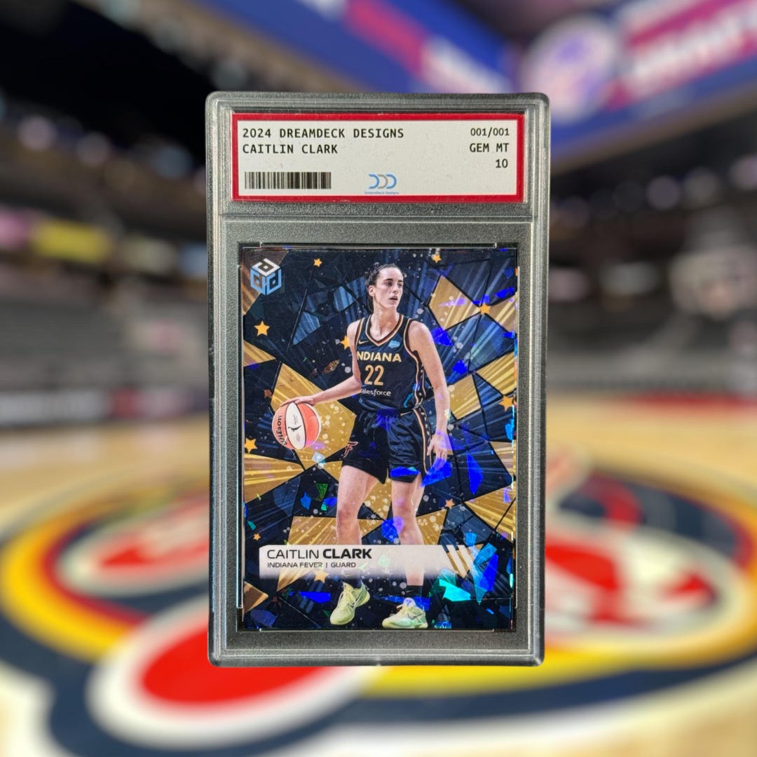 Caitlin Clark Holographic Rookie Custom Collectible Sports Card Trading ...