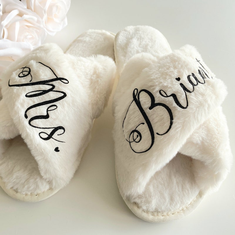 Bride Slippers - Etsy