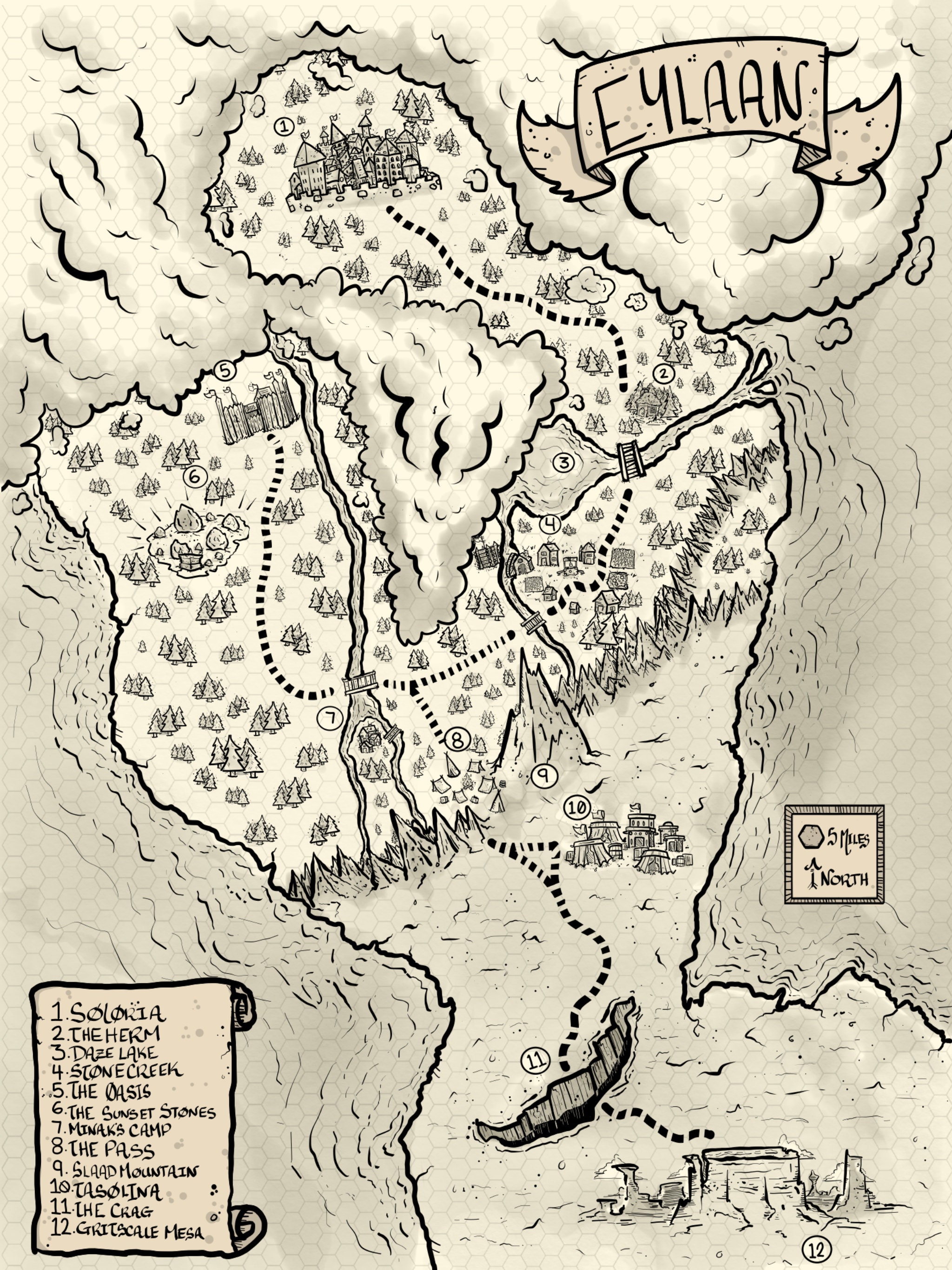 Custom Fantasy Maps - Etsy