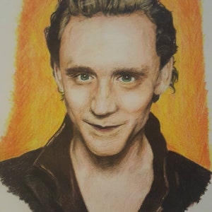 Tom Hiddleston Prince Hal Hollow Crown A4 Print - Etsy