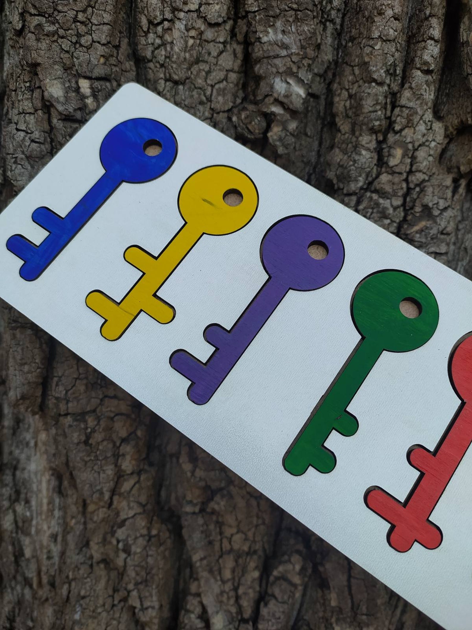 Keys PUZZLE Laser Cut Files DXF, KIDS Laser File Childrens, Laser Cut ...