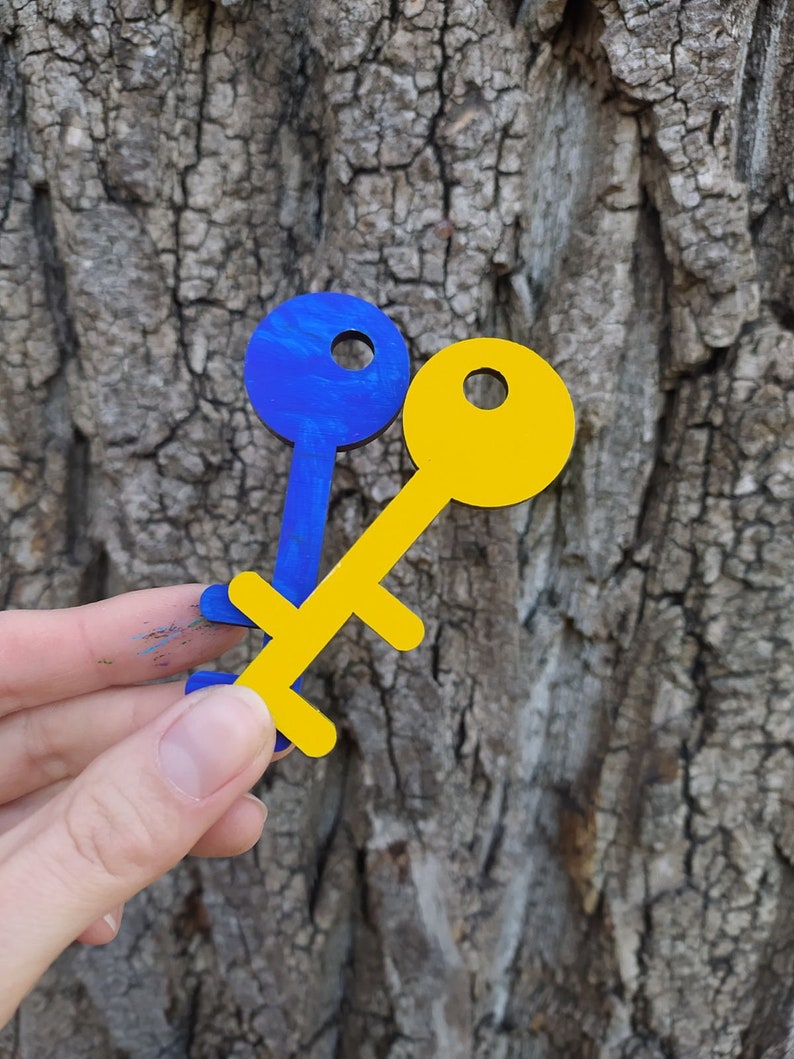 Keys PUZZLE Laser Cut Files DXF, KIDS Laser File Childrens, Laser Cut ...