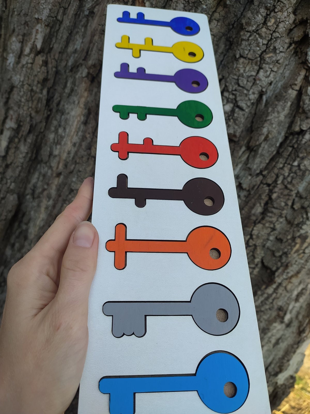 Keys PUZZLE Laser Cut Files DXF, KIDS Laser File Childrens, Laser Cut ...