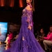 Dark Purple Tulle Dress, Party Wear Gown, Floral Tulle Wedding Dress ...