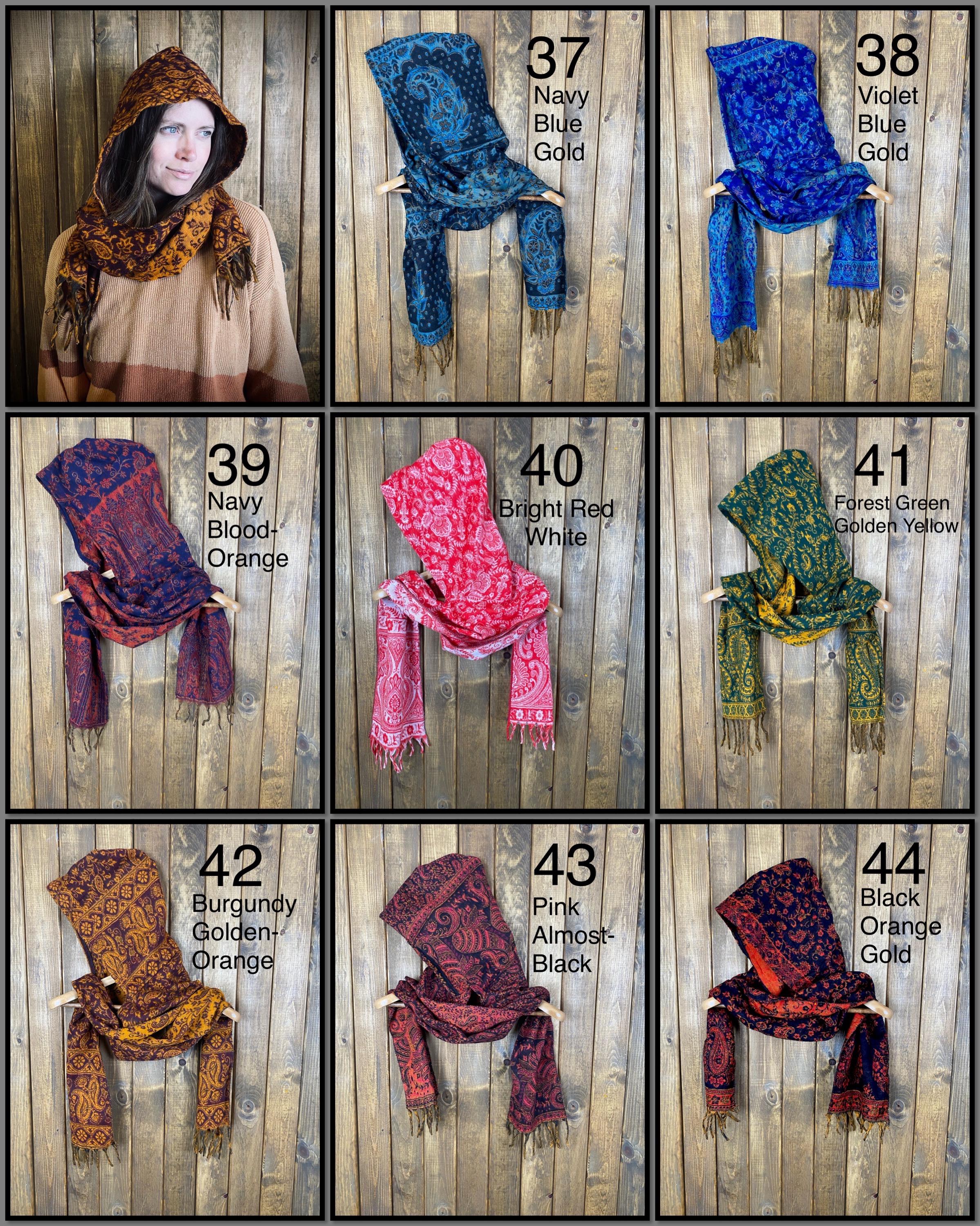 Designer Hooded Scarves - Etsy