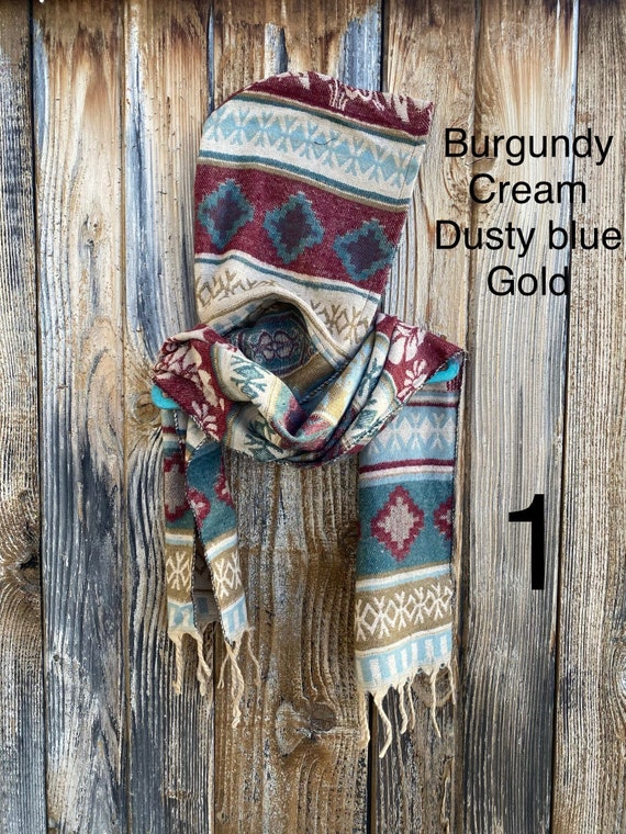 Designer Hooded Scarves | Etsy