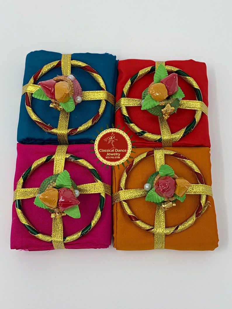 Designer Blouse Pieces With Haldi/pasupu & Kumkum/kumkuma Packets ...