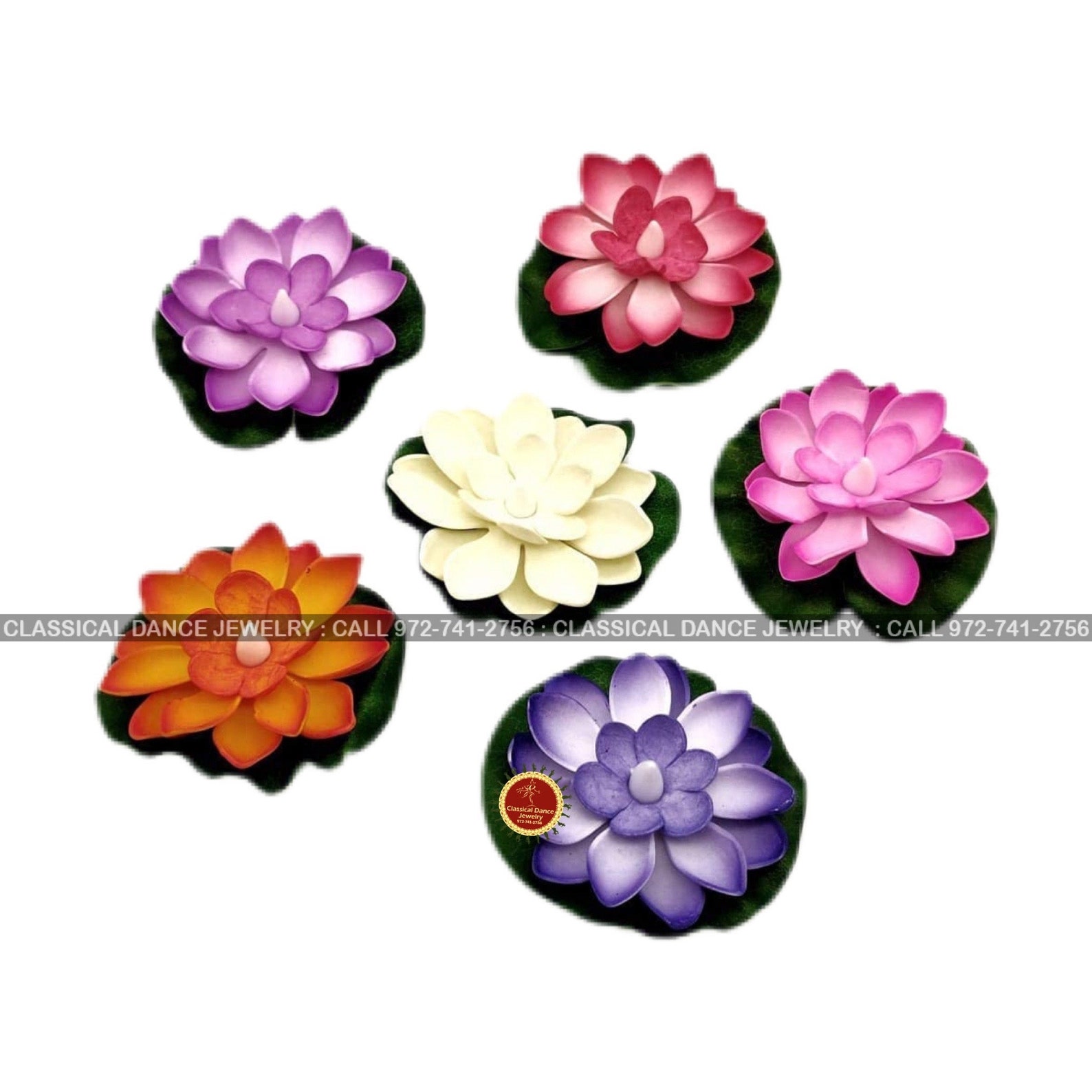 Diwali Water Sensor Floating Multicolor LED Lotus Candle Diya | Etsy