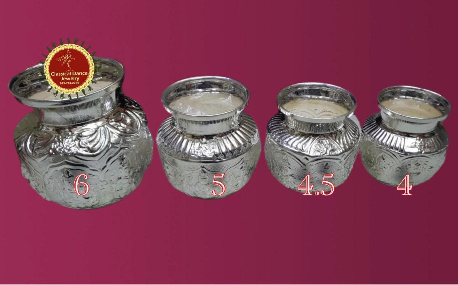 6 Inch Asthalakshmi Kalisam German Silver Amman Pooja - Etsy