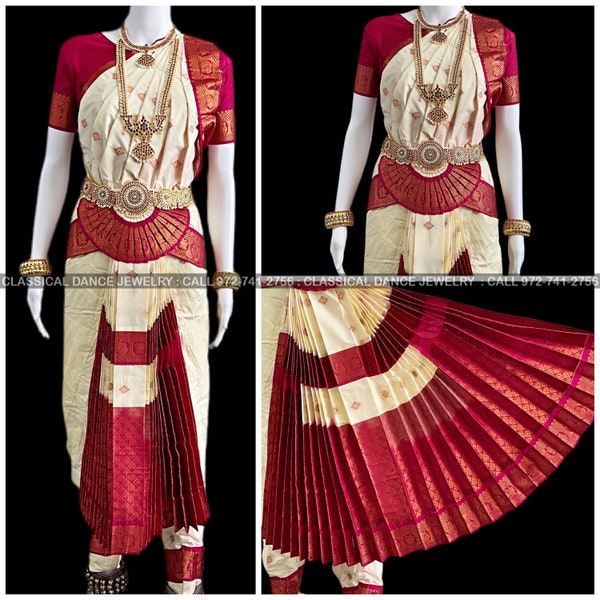 Bharatanatyam Costume - Etsy
