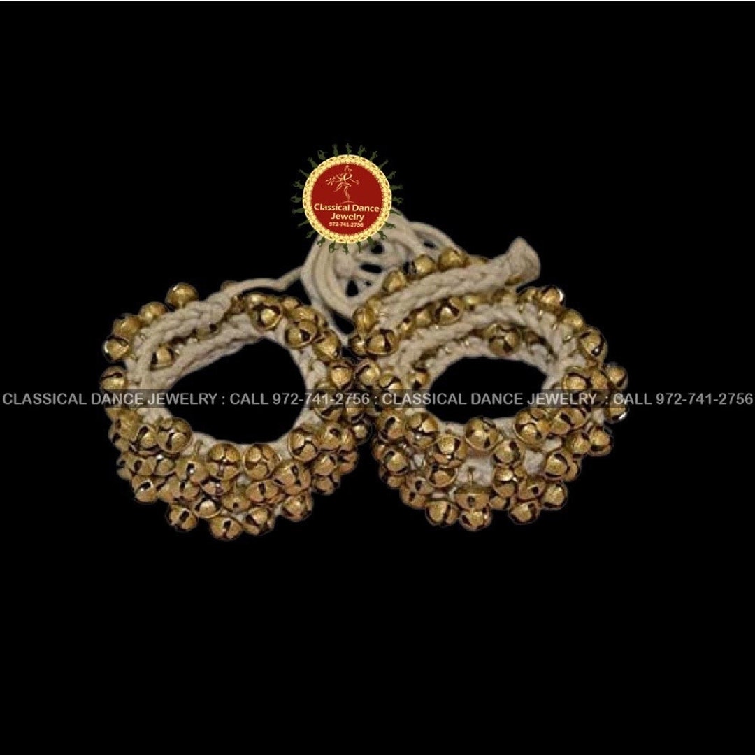 Rope Tied Bells Salangai Ghungroo Anklet Bells Payal | Bharatanatyam ...