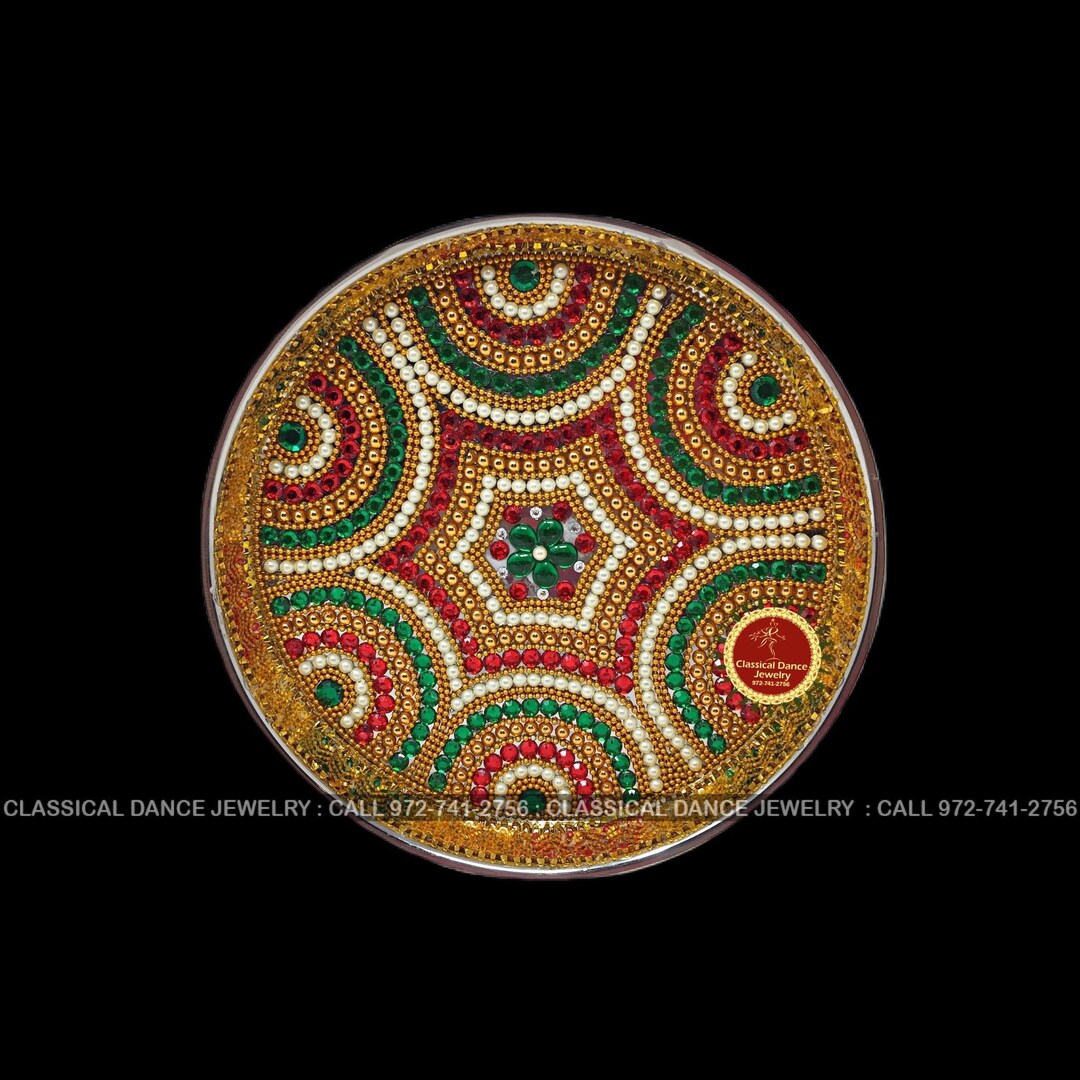 Jeweled Puja Taali Platter | Indian Weddings Parties Engagement ...