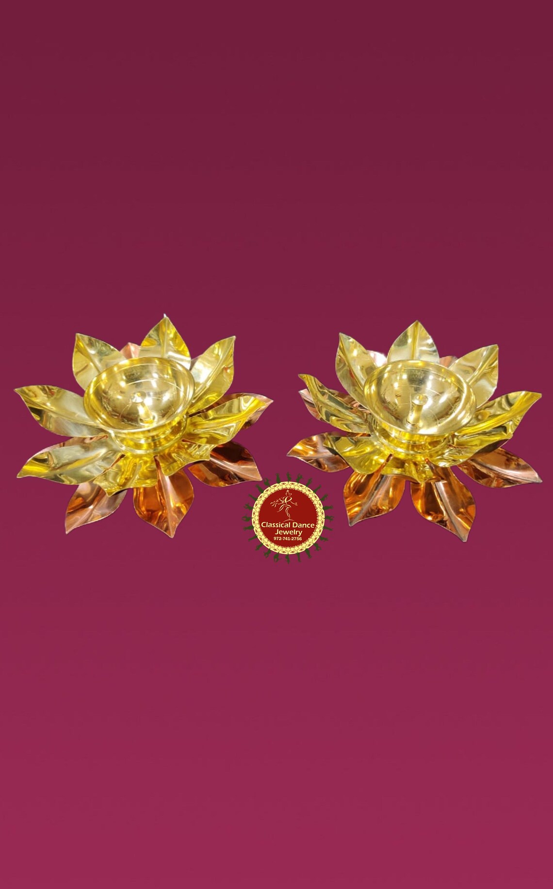 Brass Copper Lotus Diya/deepam Return Gifts Events - Etsy