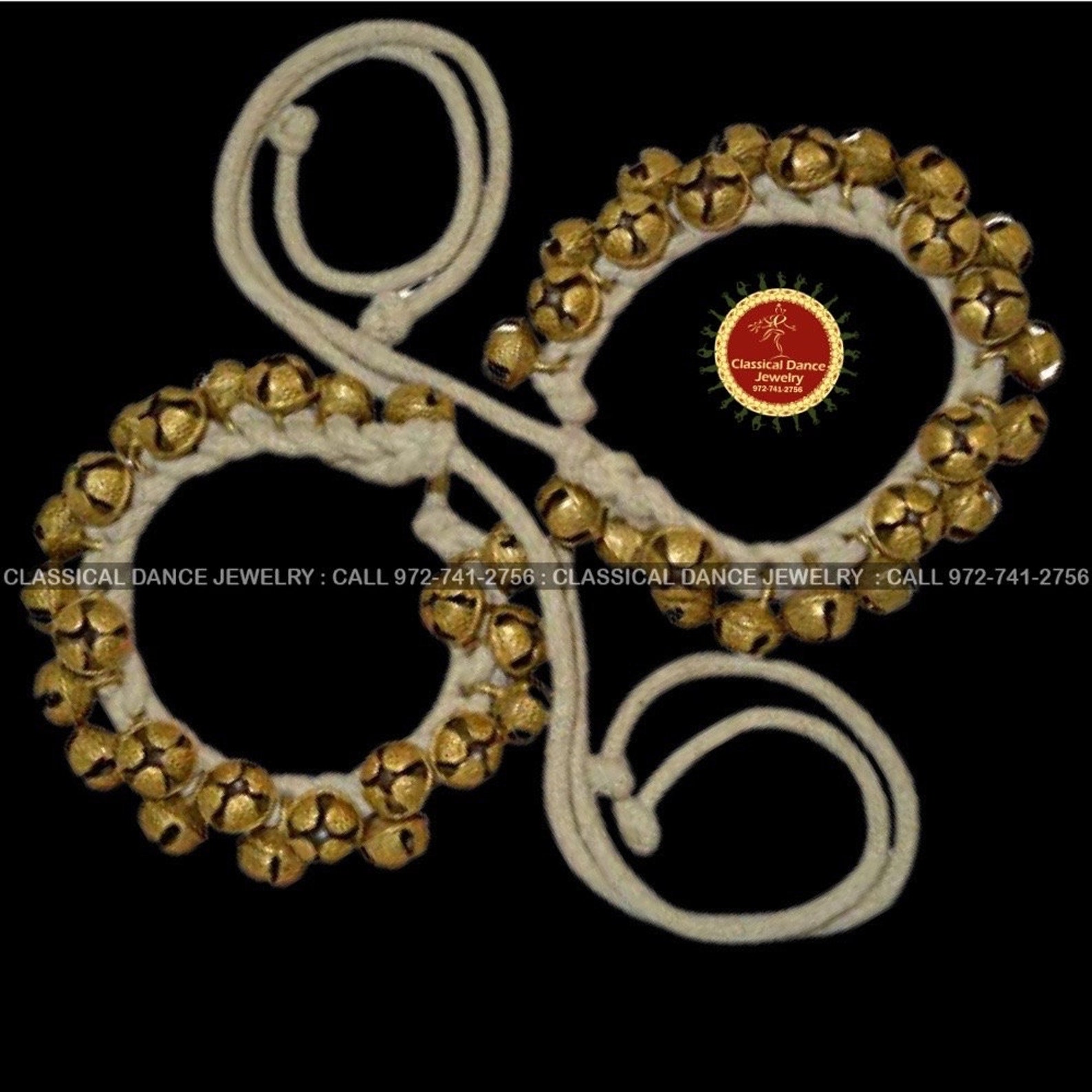 Rope Tied Bells Ghungroo Kathak Bharatnatyam Kuchipudi | Etsy