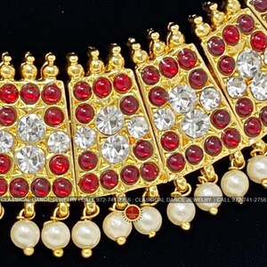 Kemp Temple Choker Poothali Indian Jewelry | Bharatanatyam Kuchipudi ...