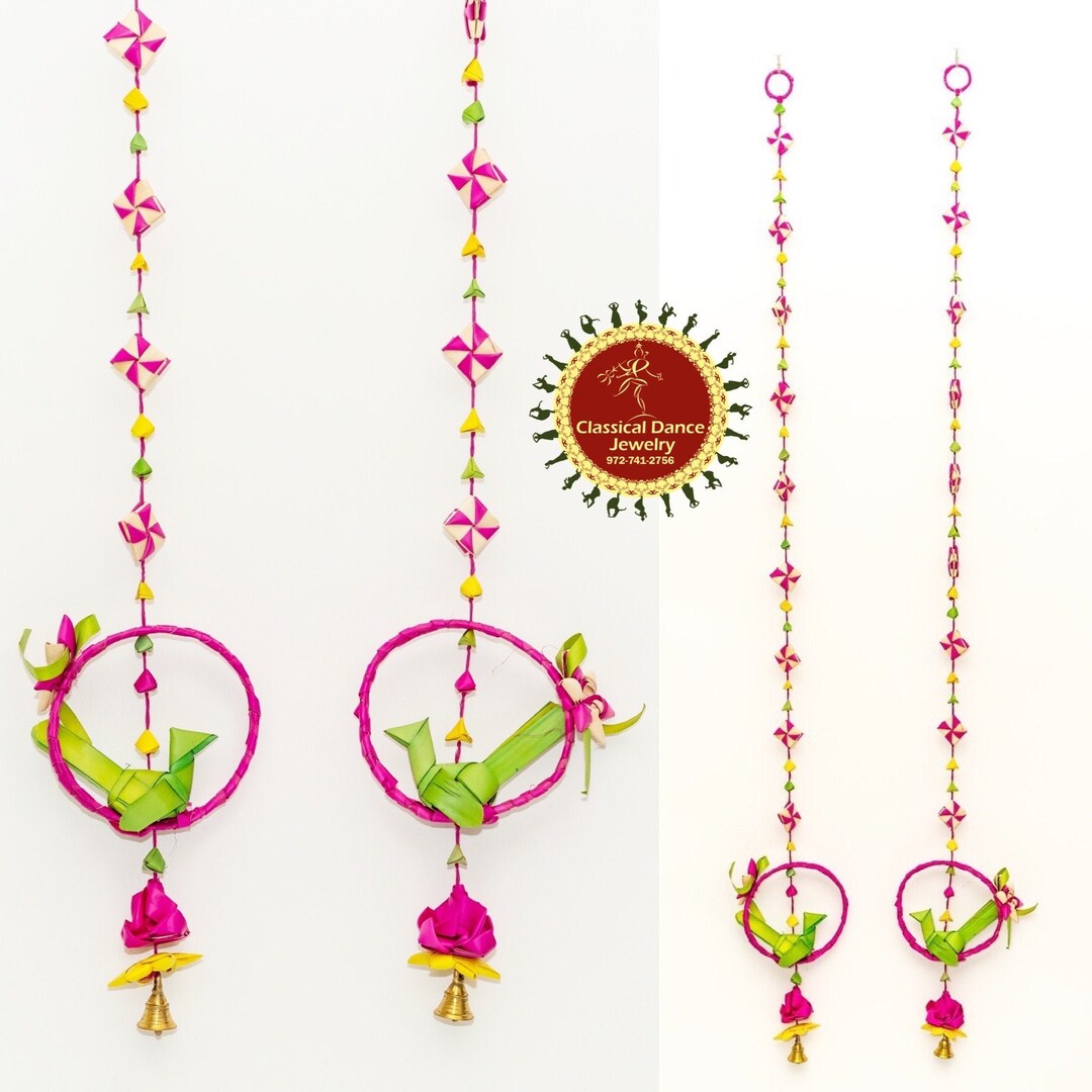 Eco Friendly Palm String RING Parrots Lotus Bells | Wedding Events ...