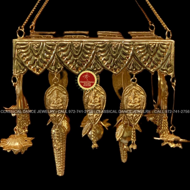 German Silver GOLD Coated Palavelli With Fruits Ganesh Puja | Etsy