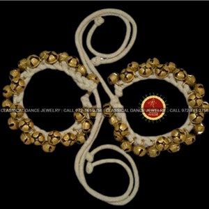 Rope Tied Bells Ghungroo Kathak Bharatnatyam Kuchipudi | Classical ...