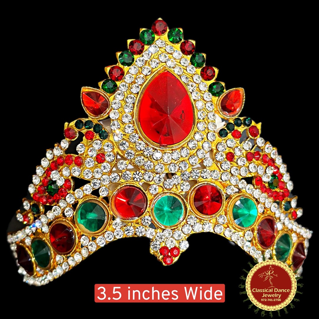Goddess Decorated Crown | Ammavaru Amman Pooja Festivals Wedding ...