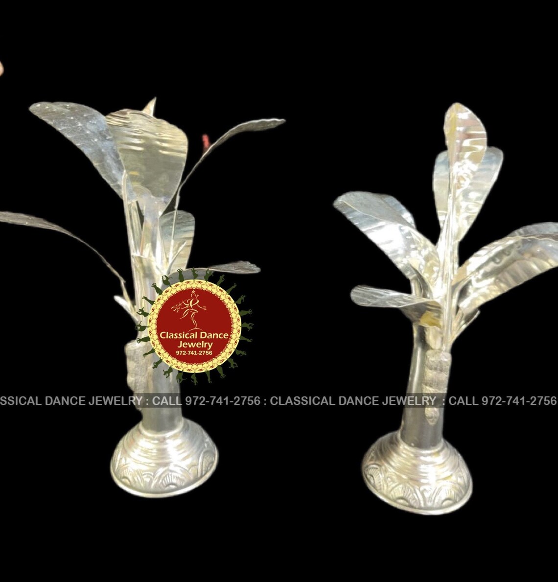 BANANA TREE Set German Silver Home Decor 10 Inchs Return | Etsy