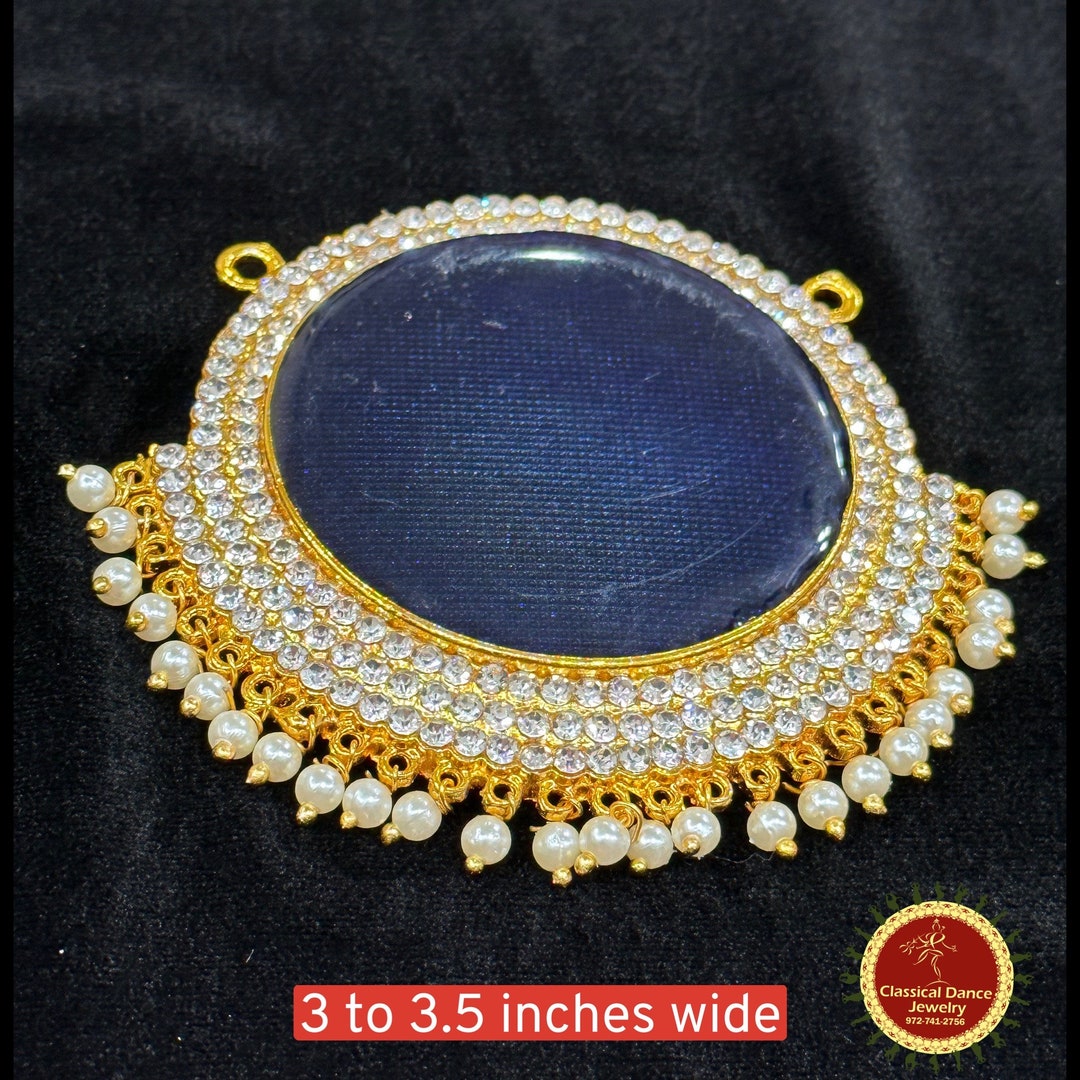 BLUE STONE Goddess Ammavaru Pendant Locket Pathakam | Amman Pooja ...