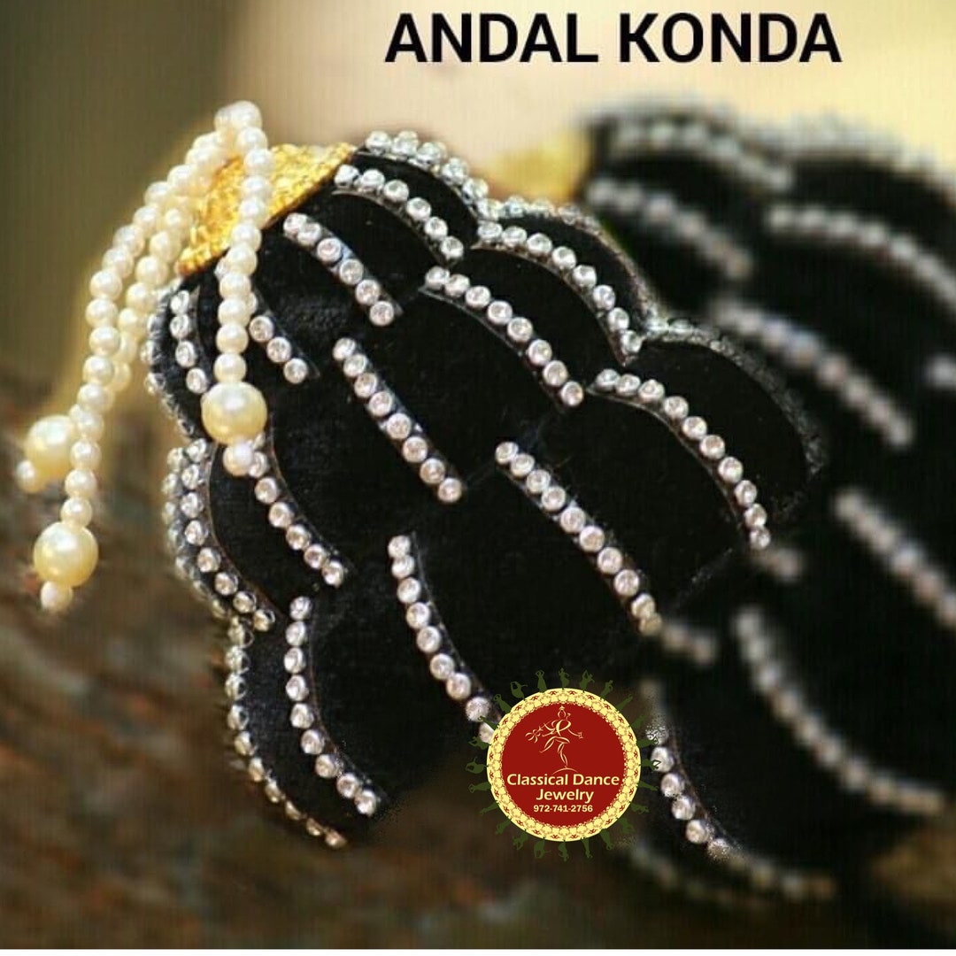 Pearls Hair Andal Kondai Bun Set | Rakodi Indian Jewelry ...