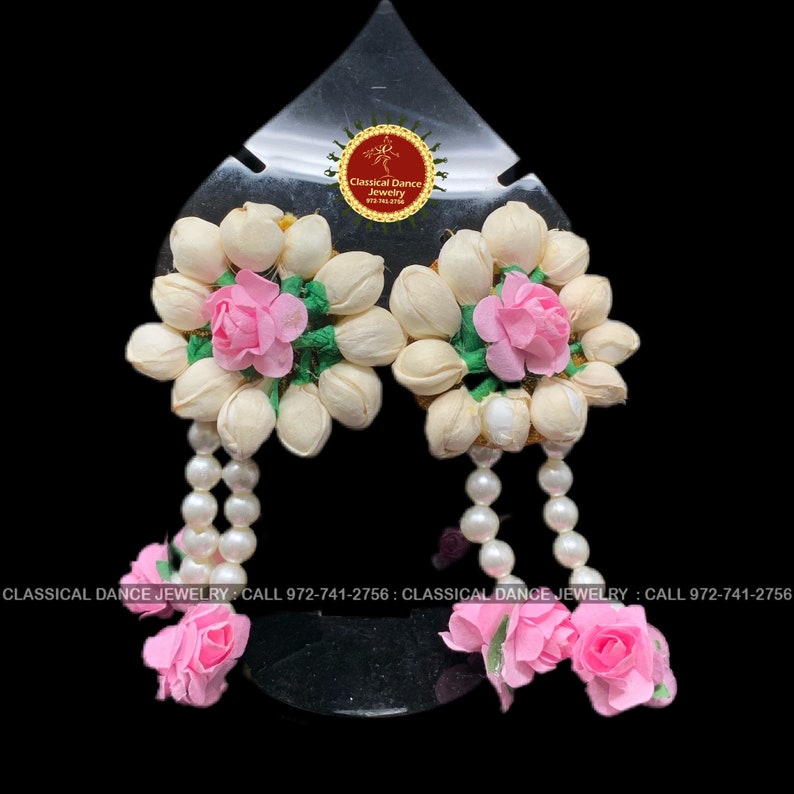 Pink Color Phool Flower Indian Jewelry - Etsy