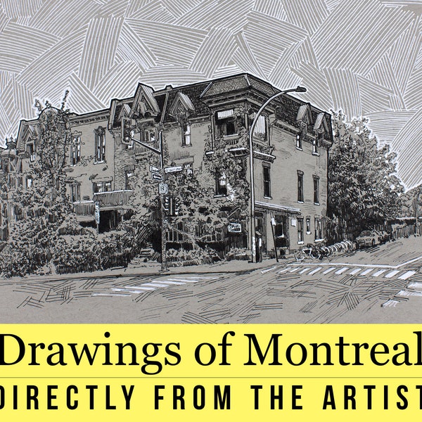 Montreal Art - Etsy
