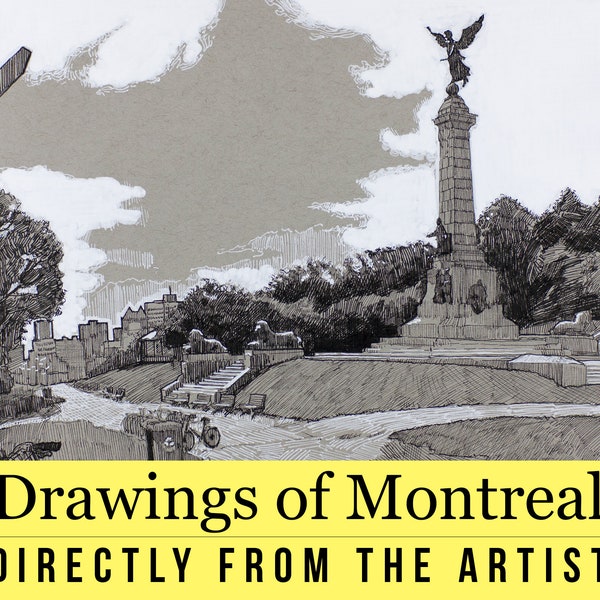 Montreal Map - Etsy Canada