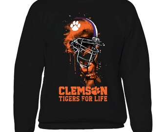 Clemson sweatshirt | Etsy