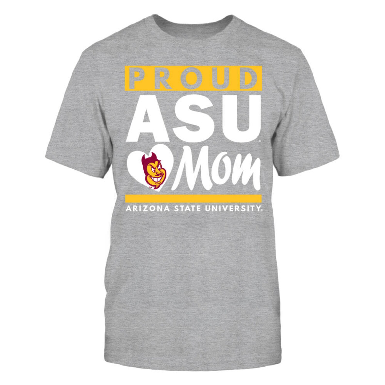 Arizona State University Proud Mom Unisex T-shirt Arizona - Etsy
