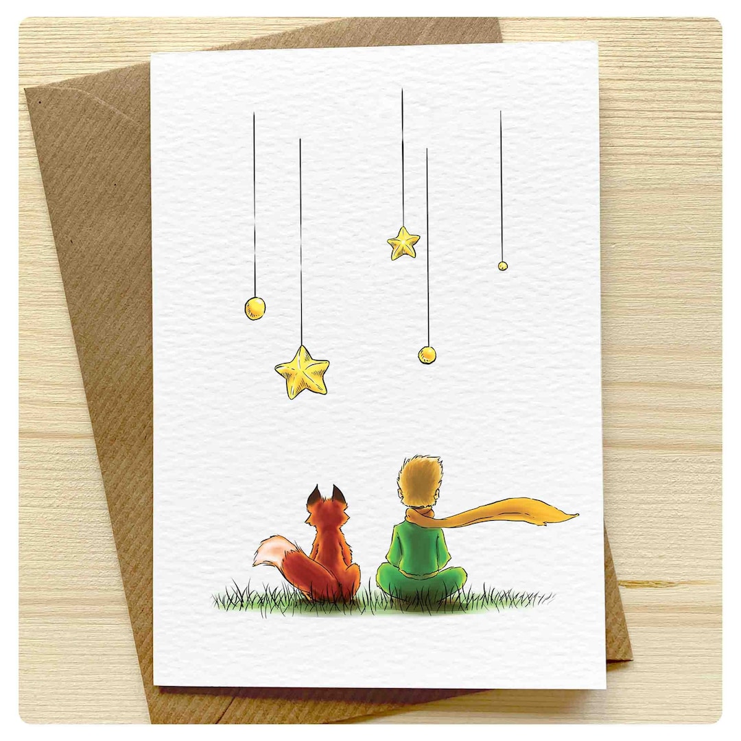 The Little Prince - BOX Greeting Cards - Inspired by the Little Prince ...