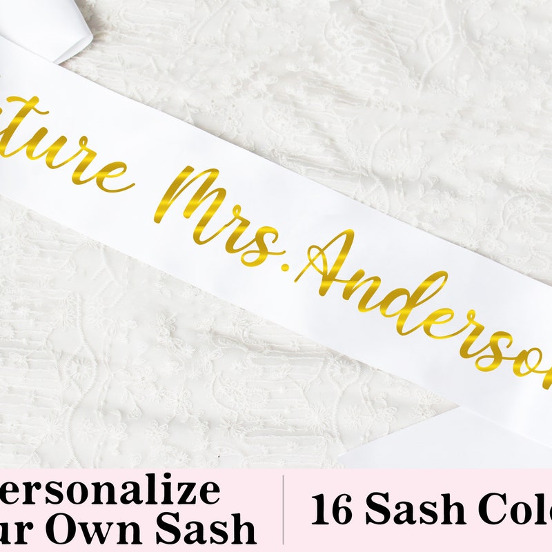 Pageant Sash Font - Etsy