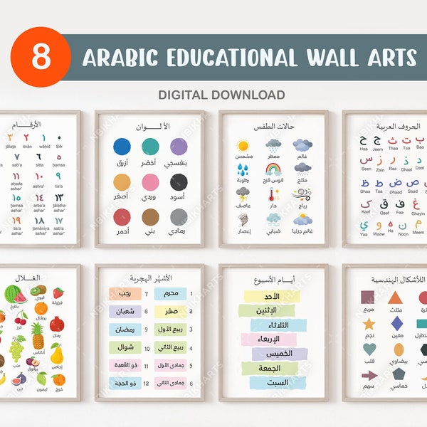 Islamic Classroom Decor - Etsy