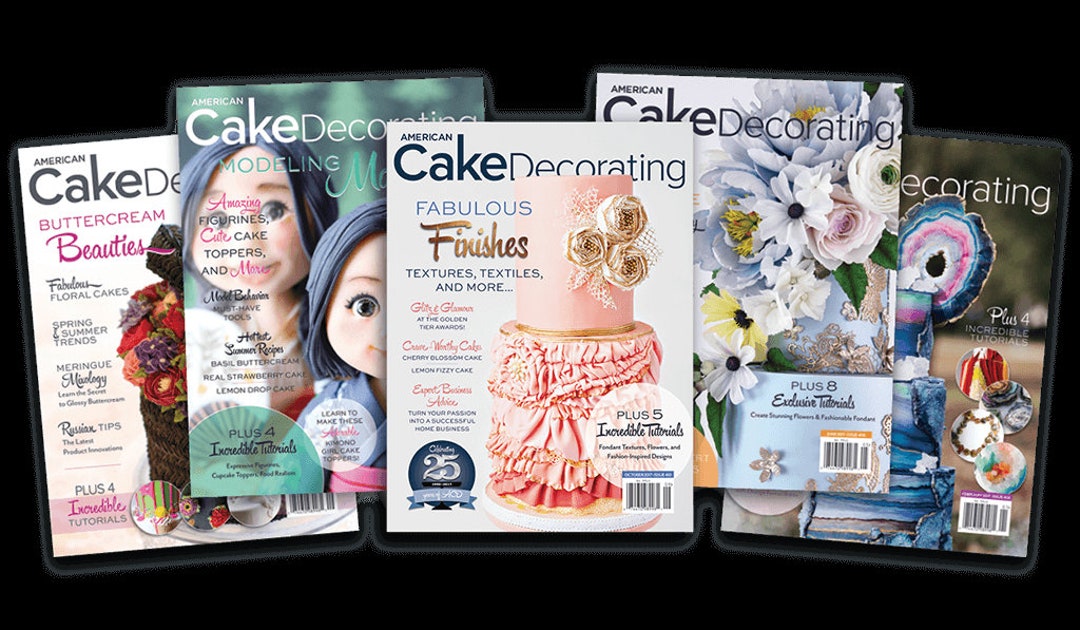 The American Cake Decorating Magazines Multiple Issues - Etsy