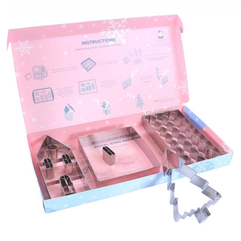 Gingerbread House Cutter - Etsy