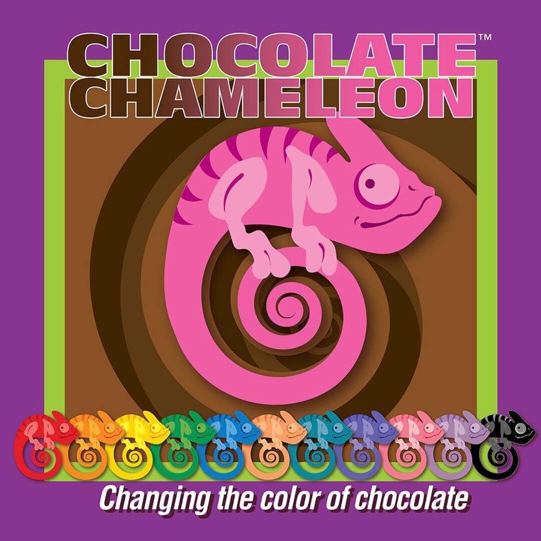 Chocolate Chameleon Candy Colors 1oz - Etsy