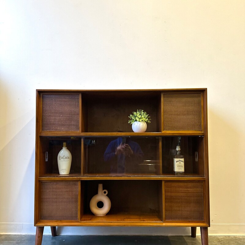 Mid Century Bookcase - Etsy