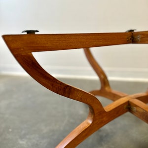 Mid Century Modern Spider Leg Table With Brass Top - Etsy