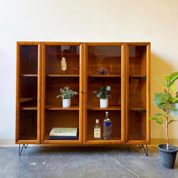 Display Cabinets Mid Century Modern - Etsy